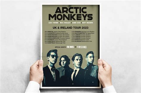 Trendy Arctic Monkeys World Tour 2023 Designs 2023 Shop On Printerval
