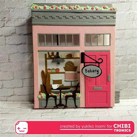 Pop Up Shop Card With LED Sticker Lights Chibitronics Pop Up Shop