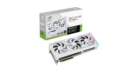 ASUS ROG Unveils GeForce RTX 4090 And 4080 White Edition GPUs