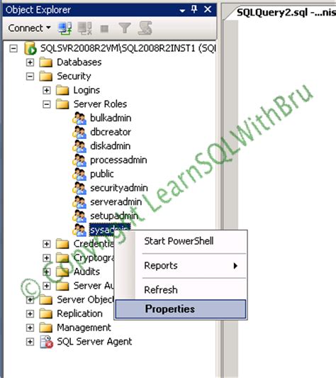 Finding Sysadmins On A SQL Instance Learn SQL With Bru