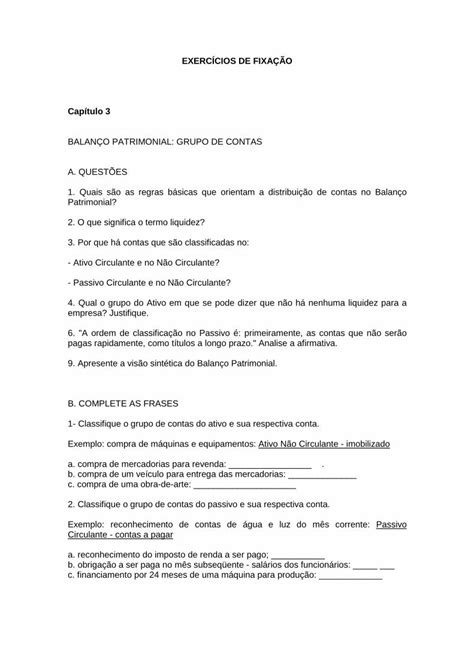 Pdf Exercicios Contabilidade Exercicioscap Dokumen Tips