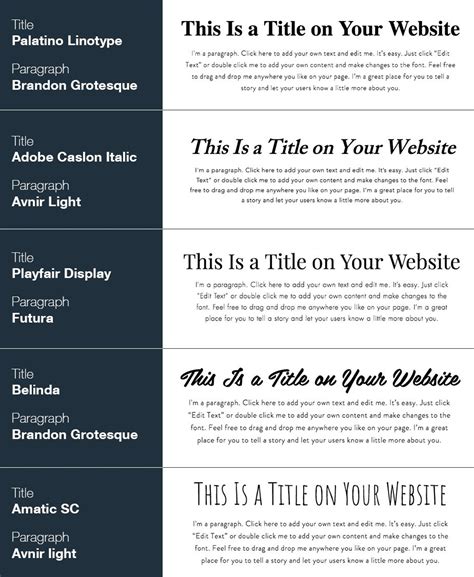 20 Best Fonts For Your Website Best Fonts For Websites Cool Fonts