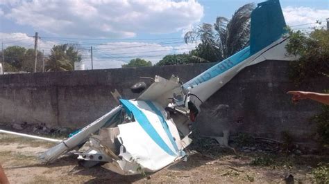 Se desploma avioneta en Mérida hay dos lesionados TvCiudadana