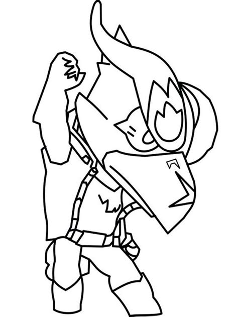 Coloriages Brawl Stars Crow Gratuits Imprimer Pour Les Enfants Star