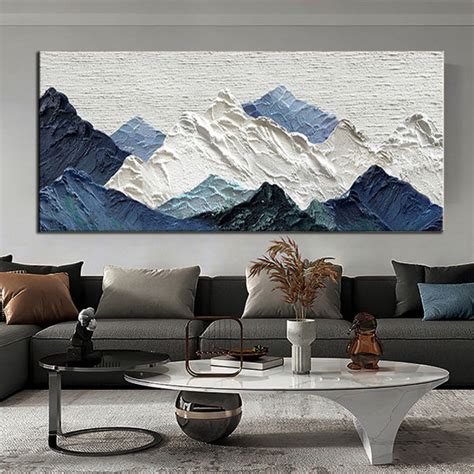 Dropship Handmade Oil Painting Thick Texture Abstract Landscape Oil
