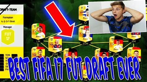 Best Fifa Fut Draft Ever Ultimate Team Deutsch Youtube