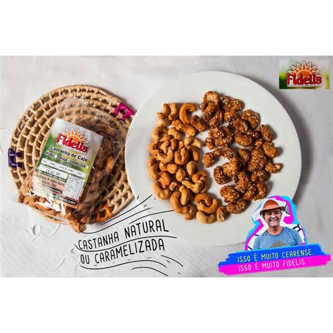 Castanha De Caju Quebrada 1kg Shopee Brasil