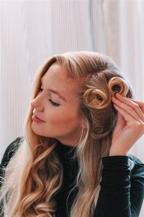 Pin Curls Hair Tutorial How To Make Your Curls Stay All Day