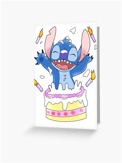 Lilo And Stitch Lilo Pelekai Birthday Drawing Greeting Card For Sale