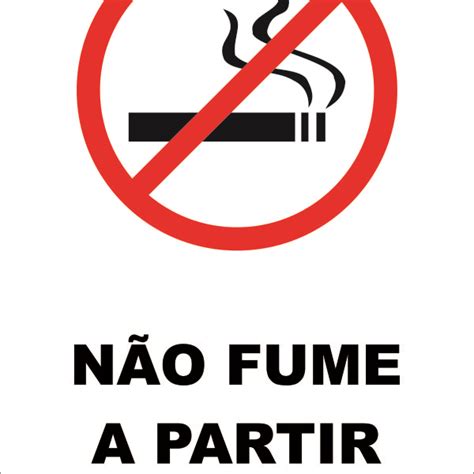 Placas Proibido Fumar All Plak Oficina de Comunicação