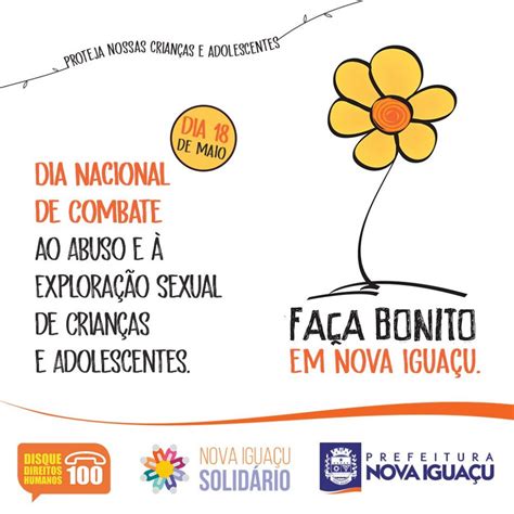Nova Iguaçu promove campanha do Dia Nacional de Combate ao Abuso e à