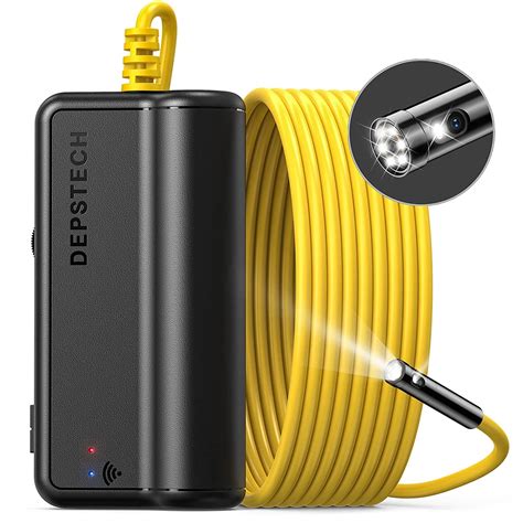Depstech Dual Lens Wireless Endoscope With Led Lights Hd Inspection