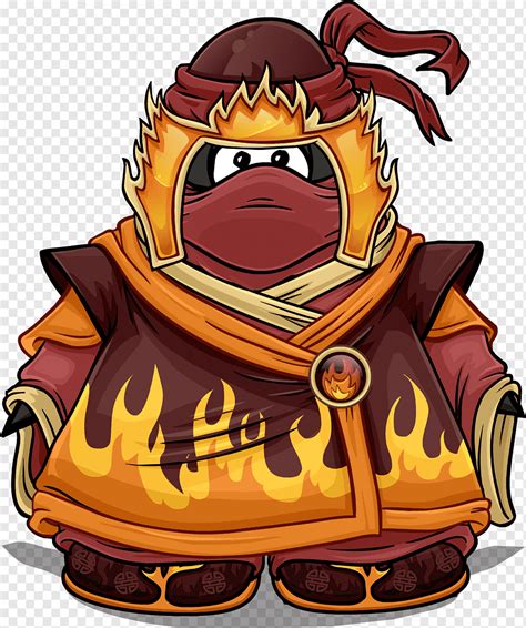 Club Penguin Fire Ninja Game Ninja Game Club Penguin Video Game Png