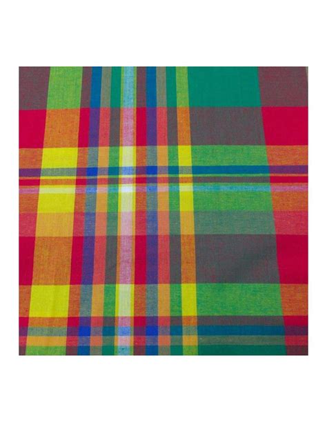 Tissu Coton Madras N16