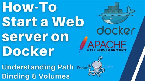 How To Start Apache Web Server In Docker Container Bind Mount And Persistent Volume Docker