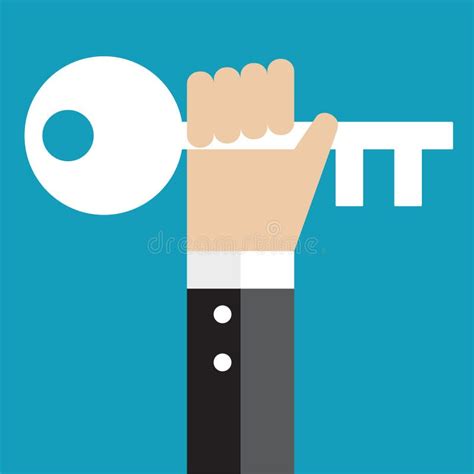 La Clave Del éxito Empresarial Ilustración del Vector Ilustración de