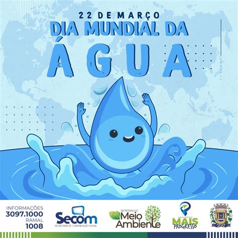 22 de março Dia Mundial da Água