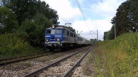 EU07 038 IC SAN do Przemyśla Gł zbliża się do lubelskiego Starego