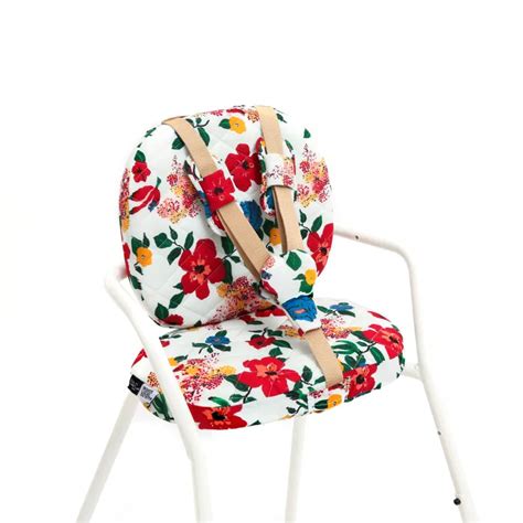 Coussin Assise Chaise Haute Tibu Charlie Crane Hibiscus Gaston Boutique
