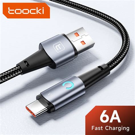 Toocki 6A USB C P40 30 66W SCP USB C