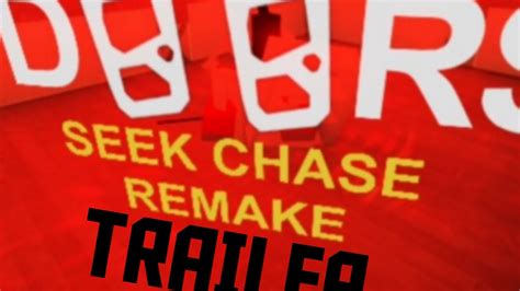 DOORS Seek Chase Remake Trailer Roblox Obby Creator YouTube