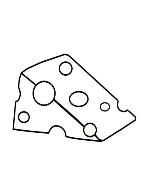 Queijo Saboroso Para Colorir Imprimir E Desenhar Colorir Me