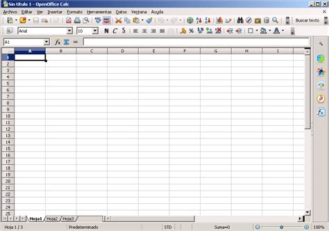 Apache Openoffice Calc
