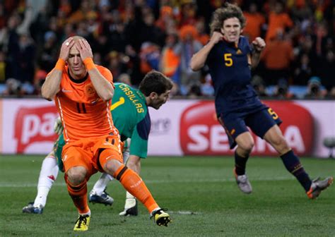 Quote Of The Day Arjen Robben Cost Holland The World Cup