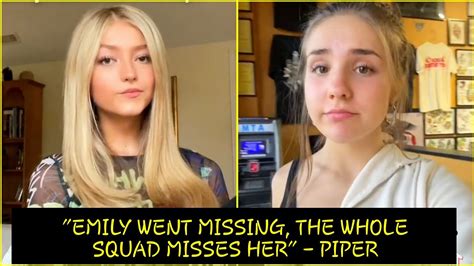 Emily Dobson Went MISSING After LEAVING Piper Rockelle S Squad YouTube