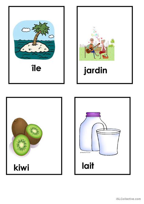 Flashcards A A Z Pratique Du Vocabul Fran Ais Fle Fiches Pedagogiques