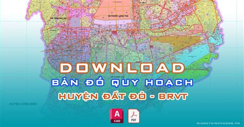 Download bản đồ quy hoạch thị xã Trảng Bàng Tây Ninh PDF CAD mới