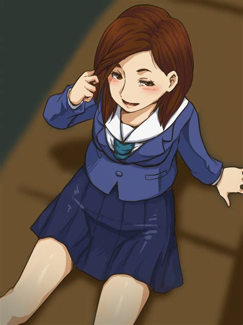 Safebooru 1girl Awa Blazer Blush Breasts Brown Eyes Brown Hair Eizouken Ni Wa Te Wo Dasu Na