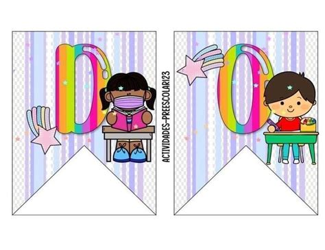 Pin De Mtra Anita En Banners De Bienvenidos Letras Abecedario Para