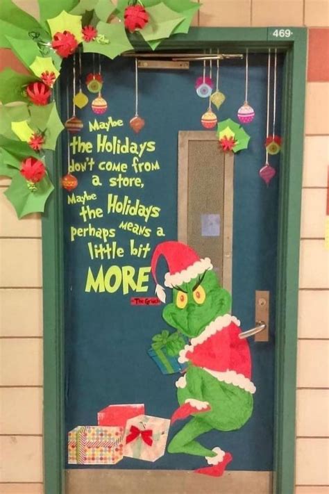 Creative Christmas Classroom Door Decorations Door Decorations