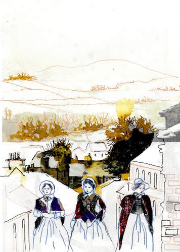 We Are Three Sisters Charlotte Anne Emily Bronte In Haworth