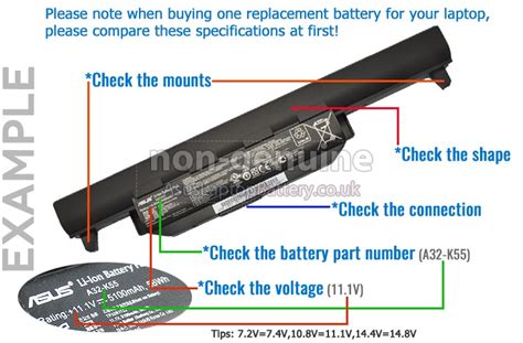 How To Find The Correct Battery Battery For Asus Laptop Asus Notebook