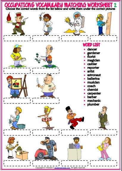 Solution Shopping Vocabulary Esl Matching Exercise Worksheets For