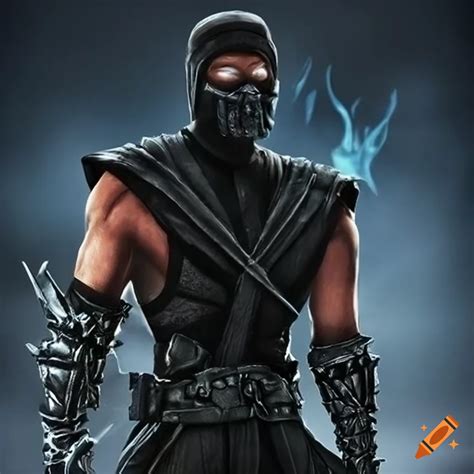 Art Of Noob Saibot From Mortal Kombat On Craiyon