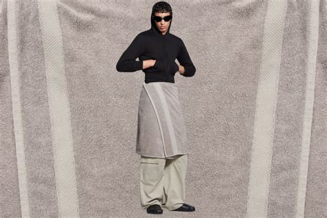 You Can Now Pre Order The Viral Balenciaga Towel Skirt In The UAE GQ