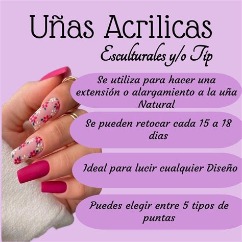 Uñas Acrilicas Consejos De Manicure Uñas Para Negocios Salud De Las Uñas