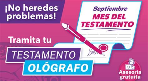 Por Terminar Descuentos Del Mes Del Testamento Esto Necesitas