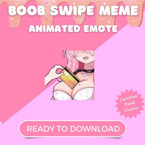 Sexy Boob 18 Animated Emote For Twitch And Discord Twitch Emotes