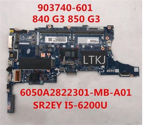 Scheda Madre For HP Elitebook 840 G3 Laptop Motherboard 918313 601 I5