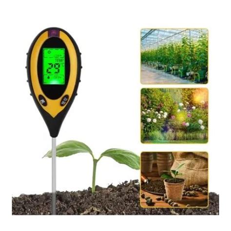 Medidor 4 Em 1 Ph Terra Solo Plantas Umidade Termômetro Luz Shopee Brasil