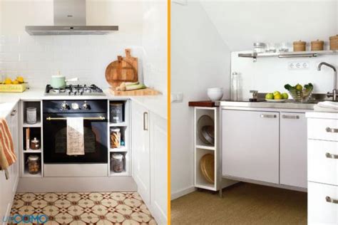 12 ideas para organizar una cocina pequeña Más orden y espacio