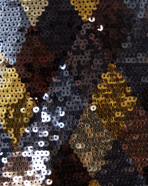 Rixo Ltd Kelly Skirt Gold Harlequin Sequin Guld Wakakuu