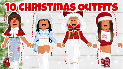 10 Christmas Girl Outfit Codes For Bloxburg SiimplyDiiana YouTube