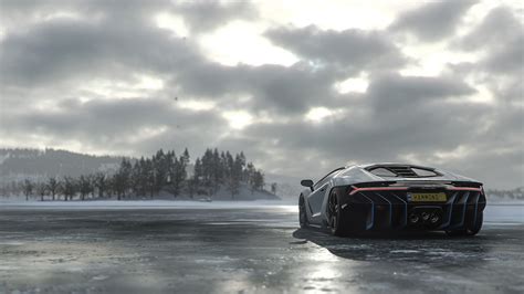 4K Supercars Lamborghini Centenario Frontal View Lamborghini HD