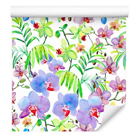 Tapeta Orchidea Storczyki Rośliny Kwiaty Do Salonu TapetyOnline pl