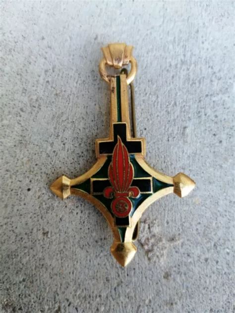 INSIGNE LÉGION ETRANGÈRE 3 CSPLE Compagnie Saharienne Portée R 75 EUR